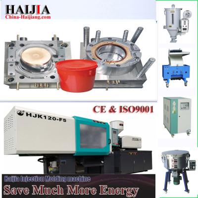 China 20L Water Bucket Auto Injection Molding Machine 5.5 Tons Machine Weight for sale