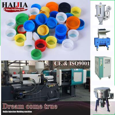 China Thermoplastic Auto Injection Molding Machine For Plastic Cap With Safe Ring for sale