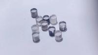 China Dia 2.5 X 3mm Colorless CVD Diamond Cylinder Optical Grade Top And Bottom Polished for sale