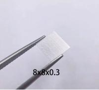 China Colorless 8X8 Monocrystalline Diamond 0.3mm CVD Single Crystal Diamond for sale