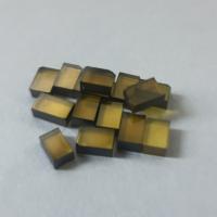 China Yellow Monocrystalline Diamond Square HPHT CVD Diamond For Diamond Tools for sale