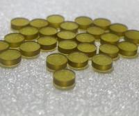 China Yellow Single Crystal MCD Diamond Plates , Cutting Tool Diamond Round Disc for sale