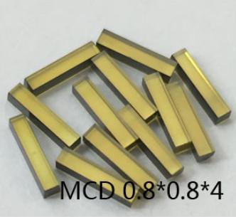 China 1-7mm MCD Diamond Logs Single Crystal Synthetic Diamond For Dressing Tools for sale