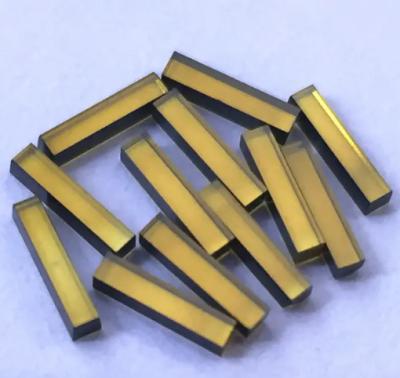 China 3 X 0.6 X 0.6mm 4 X0.8 X0.8mm MCD Diamond Sticks Mono Crystal Diamond Hpht Yellow for sale