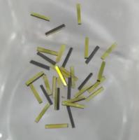 China 3 X 0.6 X 0.6mm 4 X0.8 X0.8mm MCD Diamond Sticks Mono Crystal Diamond Hpht Yellow for sale