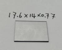 China MPCVD Rough Square Cvd Diamond Wafers Diamond Plates 14x14x0.4mm Optica Grade for sale