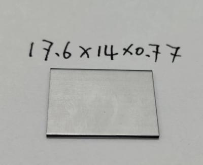 China MPCVD Rough Square Cvd Diamond Wafers Diamond Plates 14x14x0.4mm Optica Grade for sale