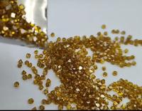 China Yellow Rough Lab Grown Diamonds Hpht 3mm 3.5mm 4mm 4.5mm 5mm for sale