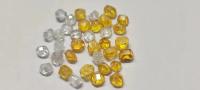 China 0.4-1ct Synthetic Yellow HPHT Rough Diamond Lab Created For Diamond Tools for sale