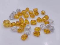 China 6-10ct Orange Yellow HPHT Lab Grown Diamond Uncut Rough Diamond For Industrial for sale