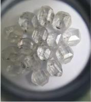 China 10-15ct Big Size White HPHT Rough Lab Grown Diamond For Grinding for sale