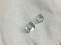 China Cube Or Triangle Optical CVD Diamond Prism Mono / Single Crystalline CVD Diamond for sale