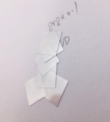 China Semiconductor Single Crystal Substrate CVD Diamond IIA Ultra Thin 100 Micron Thick for sale