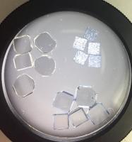 China Light or Heavy HPHT Boron Doped Diamond Single Crystal Diamond Plate for Substrate for sale