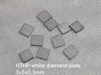 China HPHT IIA Type Colorless White Diamond Plate Lab Grown Diamond Plate 111 110 100 Orientation square Round Shape for sale
