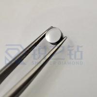 China Round Shape Optical CVD Diamond Single Crystal Synthetic Diamond Diameter 2mm To 10mm for sale