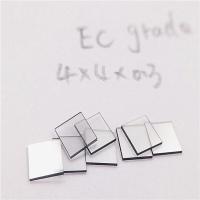 China Electronic Grade Single Crystal CVD Diamond Lab Grown Diamond 4*4*0.3 4*4*0.5 for sale