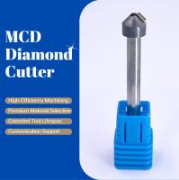 China Customizable Precision Grade MCD Diamond Cutter For High Efficiency Machining for sale