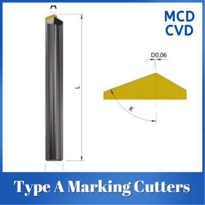China Type A Electronic Cvd Diamond Marking Cutters For Three Dimensional Product Design for sale