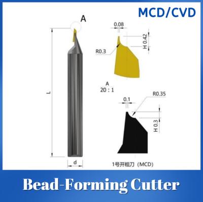 China Industrial Electronic CVD Diamond Bead Forming Cutter For Smooth And Accurate Results for sale