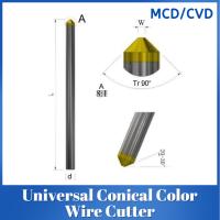 China Universal MCD CVD Diamond Cutter Conical Color Wire Cutter For Industrial for sale