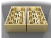 China MCD Engraving Cutter Diamond Milling Cutter For Micro Diameter Engraving for sale