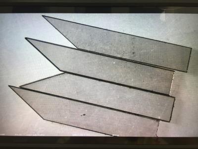 China Ultra Thin Diamond Surgical Blades CVD Diamond Scalpel 110 Orientation 2PT 6.5*1*0.2 for sale