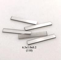 China 6.5*3.3*0.2mm 110 Orientation CVD Diamond Blades for Ophthalmic Knives and Microtomes for sale