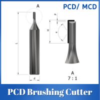 China Precision PCD Diamond Brush Cutter Metal Texturing Polycrystalline Diamond Tools for sale