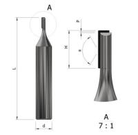 China Precision PCD Diamond Brush Cutter Metal Texturing Polycrystalline Diamond Tools for sale