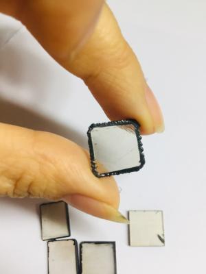 China Brown Single Crystal CVD Diamond VVS Industrial Diamond Plate For Heat Sink for sale