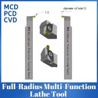 China Full Radius Lathe Tool 10x Lifespan PCD MCD Jewelry Tools Ra0.1μM Finish Multi Function for sale