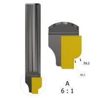 China Diamond Contour End Mill MCD PCD CVD Tools For Aerospace Medical Precision Molding for sale