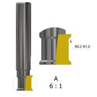 China Diamond Contour End Mill MCD PCD CVD Tools For Aerospace Medical Precision Molding for sale