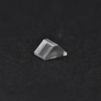 China Triangle Prism Optical CVD Diamond 6-Side Polished High Transparency Loose Mono Crystal Diamond for sale