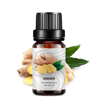China Massage Ginger OEM Essential Oil Weight Loss 100% Natural JIANFENG for sale
