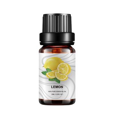 China Custom 100% Pure Lemon Essential Oil 5ml COA Aromatic Essential Oils ODM for sale