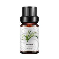 China Organic Vetiver Essential Oil Bottle Steam Distillation Essential Oils for sale