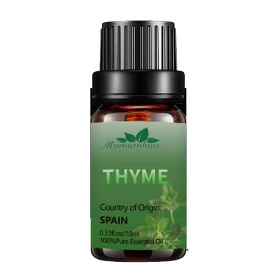 China Antibacterial Cosmetic Essential Oils 5ml 100% Pure Thyme Oil Leaf COA ODM for sale