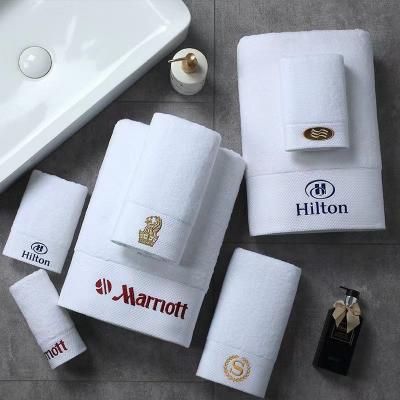 China White Durable Luxury Hotel Bath Towels Hotel Sheets And Towels for sale