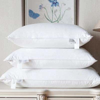 China Soft Luxury King Size Pillows Hotel Bedding Linen Washable For Economic Hotel for sale