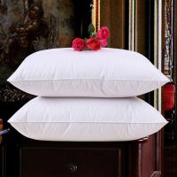 China 6D Soft Hotel Pillows Anti Static With Blend Cotton Fabric SGS Certificated for sale