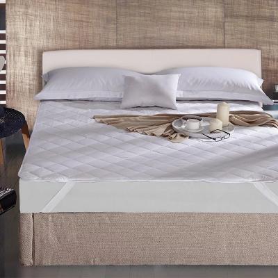 China Fabric Mattress Protector And Pad Anti Wrinkle With Plain Dyed Pattern for sale