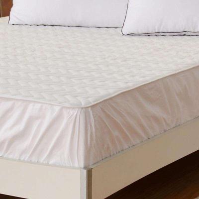 China King Size Waterproof Bed Protector Plain Style Customized For Adults for sale