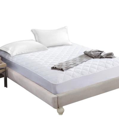 China Polyester Mattress Protector And Pad Machine Washable For Hotel for sale