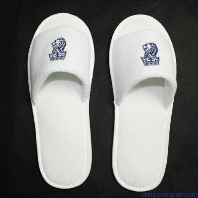 China Medium Thickness Personalised Hotel Slippers Waffle Weave For Luxury Hotel for sale