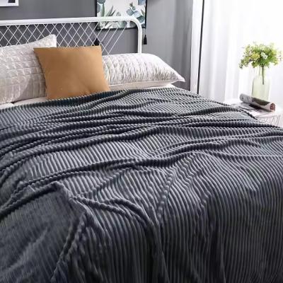 China Soft Printed Customized Microfiber Fleece Blanket Polyester Microfiber Blanket For Hotel for sale