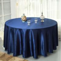 China Customized Color Hotel Table Cloth High Durability Comfortable For Dining for sale