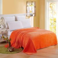 China Solid Color Durable Hotel Fleece Blanket Hotel Collection Blanket for sale