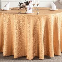 China Customized Hotel Table Linens High Temperature Resistant With Jacquard Technics for sale